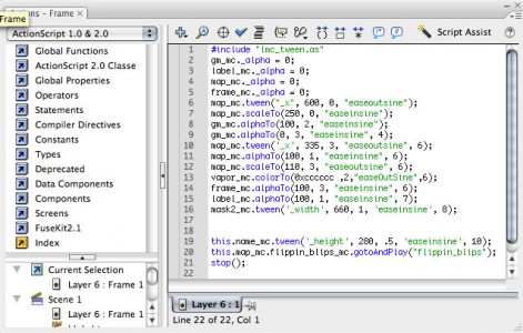 Advantages of Actionscript Tweening vs. Timeline Tweening